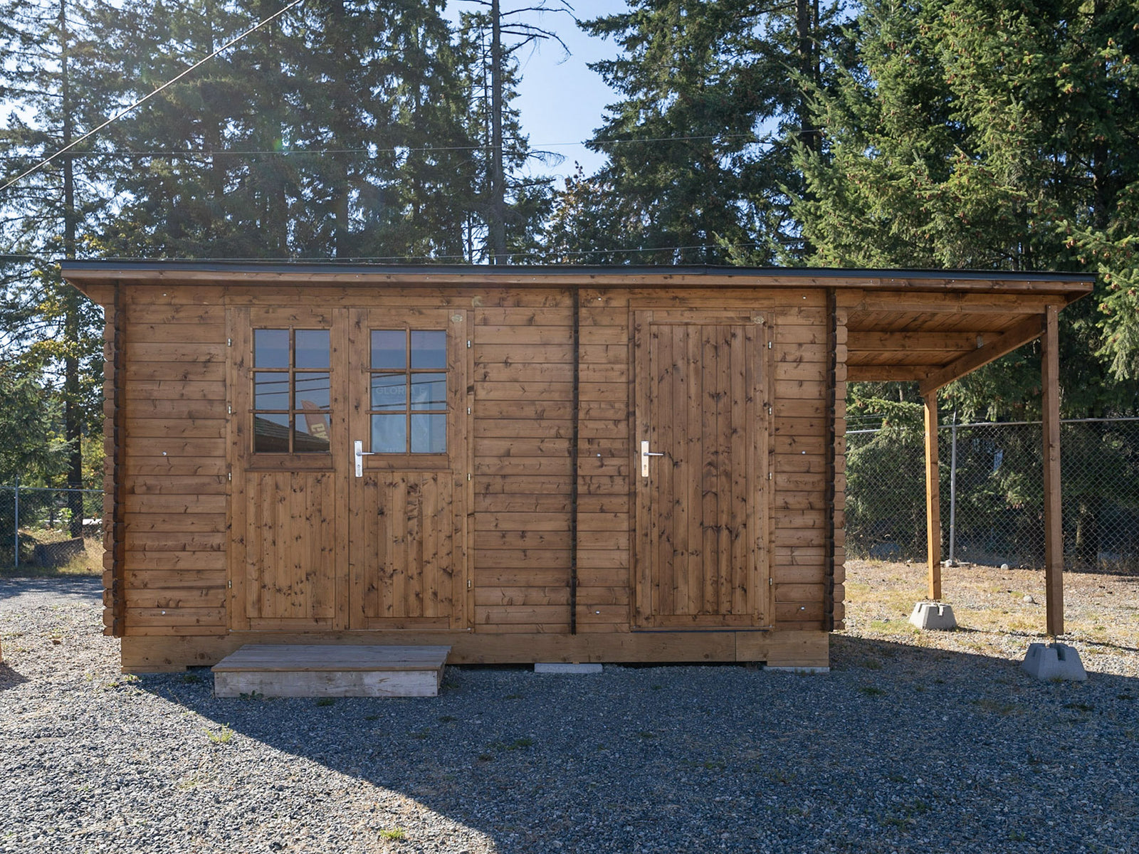 Gloria F Split Storage Shed