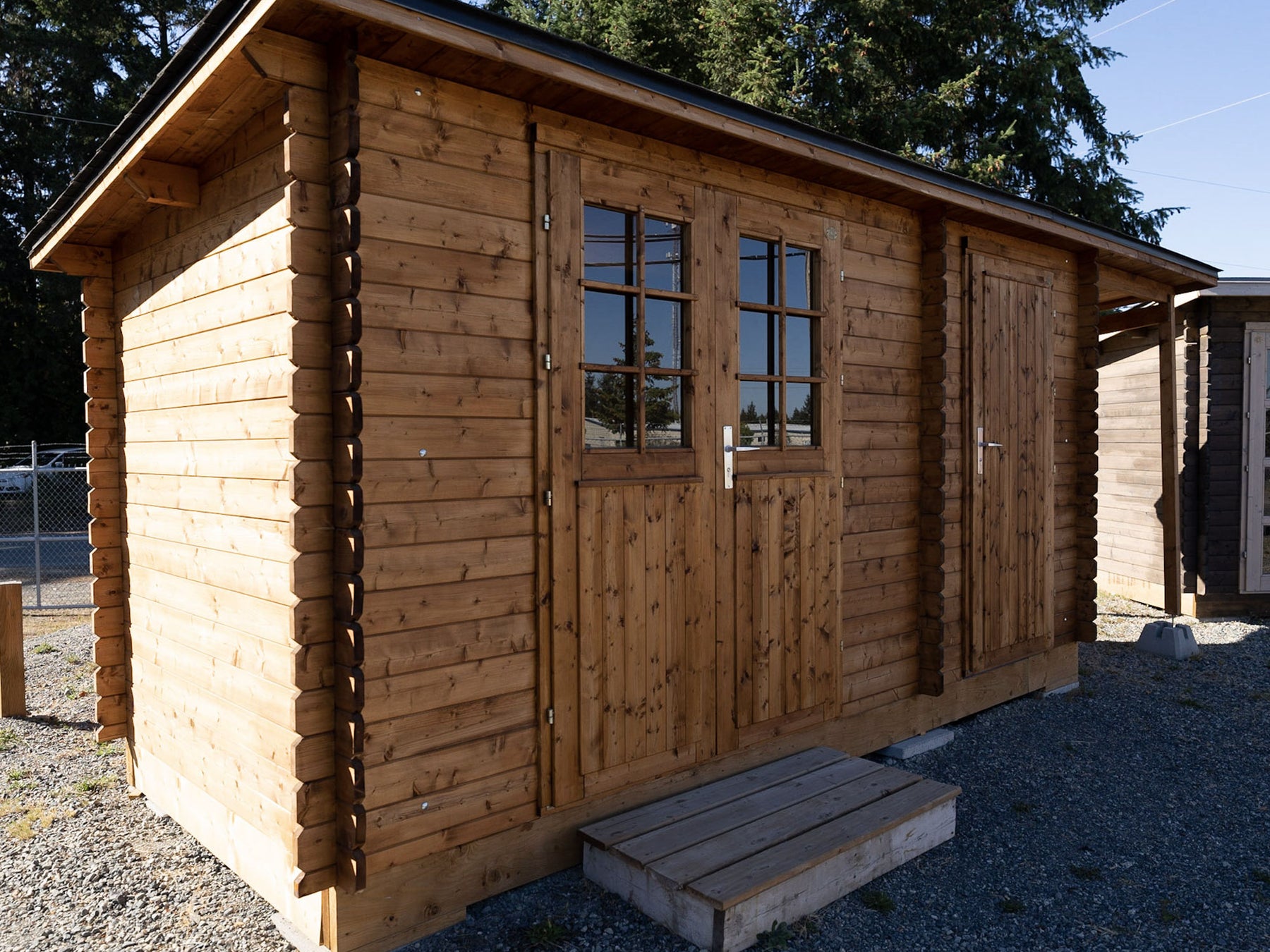 Gloria F Split Storage Shed